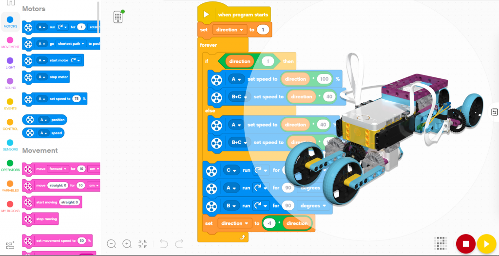 Phần mềm Robot LEGO Education - ROBOT MAKER